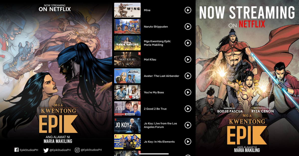 'Mga Kwentong Epik: Alamat ni Maria Makiling' is now streaming on Netflix • PhilSTAR Life